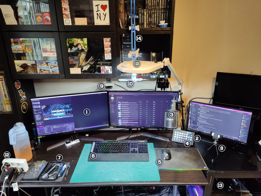 Setup et matériel - InfoRea